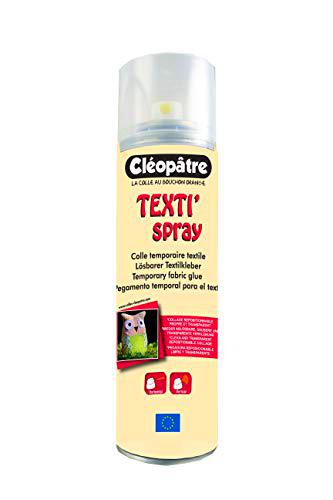Cleopatra Texti Pegamento para Tela, en Spray, Transparente, 250 ml ...
