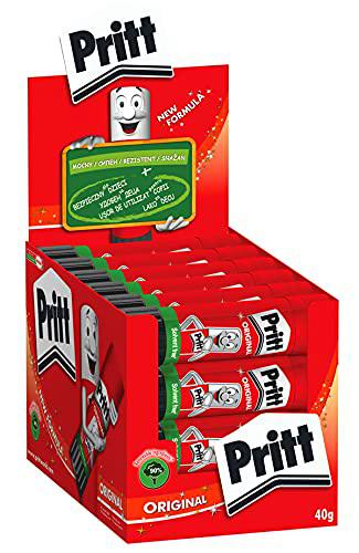 Pritt Original pegamento en barra blanco/pack de 40 g x 24 unidades ...